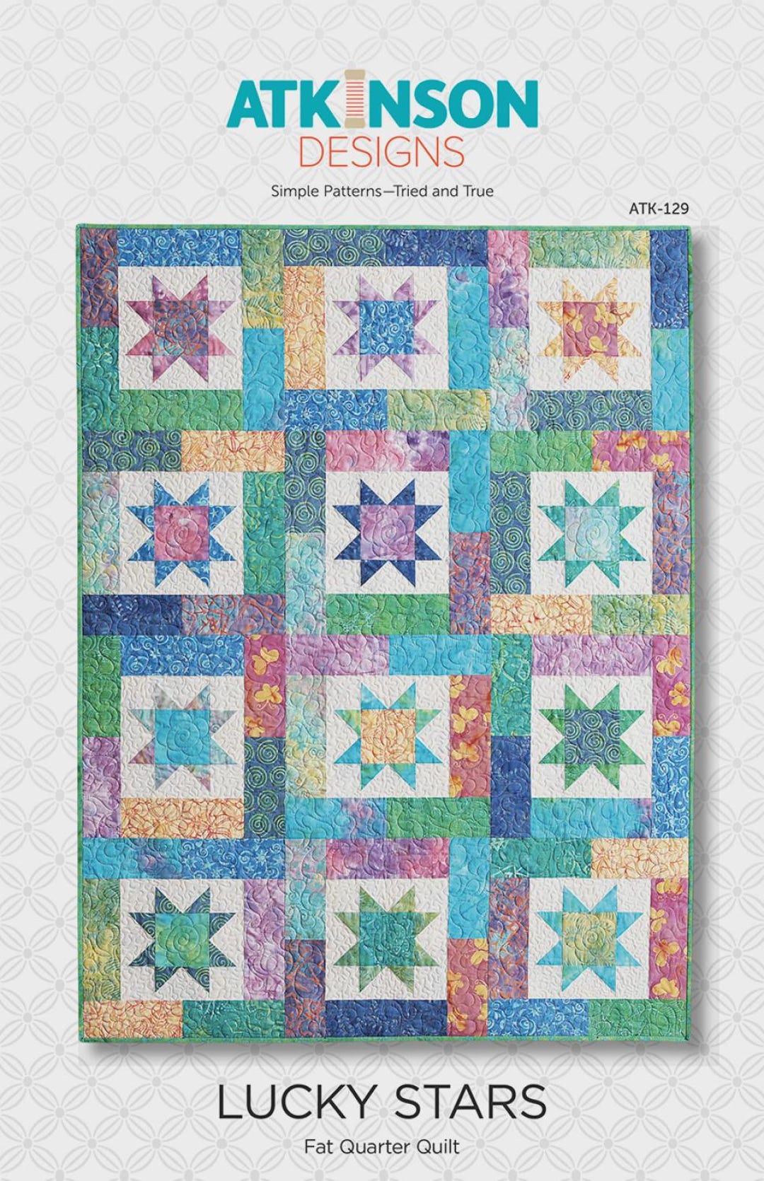 Lucky Stars Quilt Patter by Atkinson Designs - Etsy