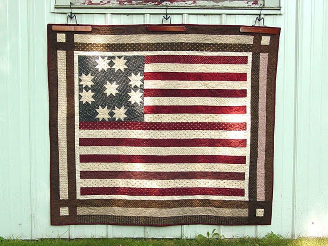 Flag Day Quilt Pattern by the Cottage Rose - Etsy