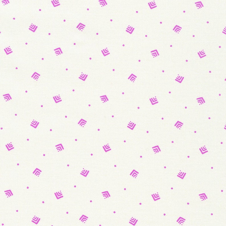 Flowerhouse Basics 1930s Geometric Pansy by Debbie Beaves for Robert ...