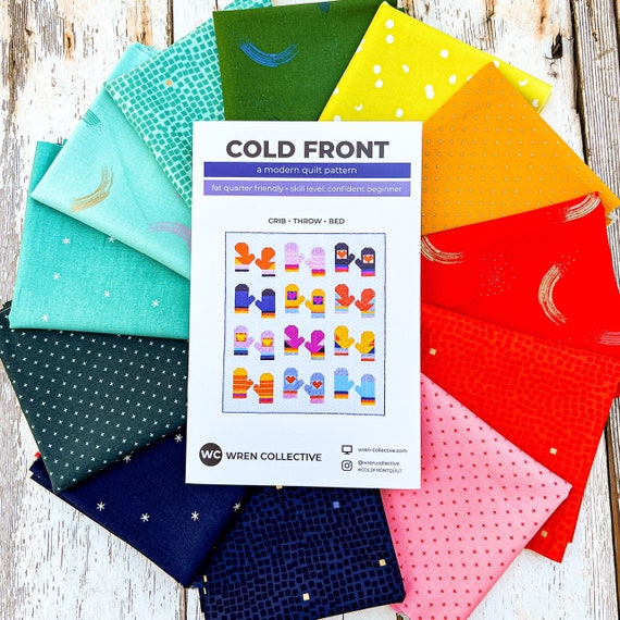 Cold Front Quilt Kit Featuring Jolly Basics by Ruby Star - Etsy
