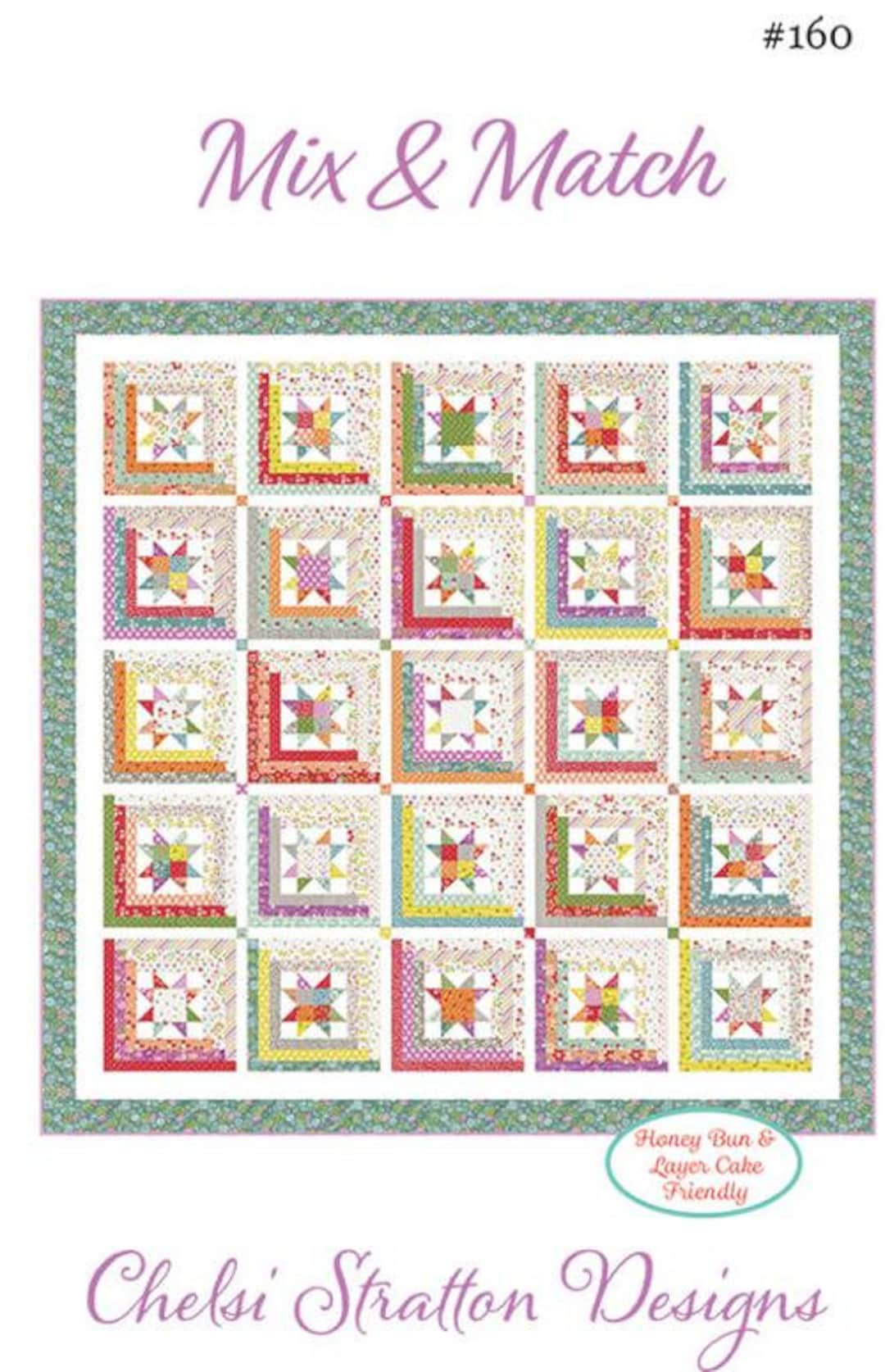 Mix and Match Quilt Pattern by Chelsi Stratton Designs - Etsy