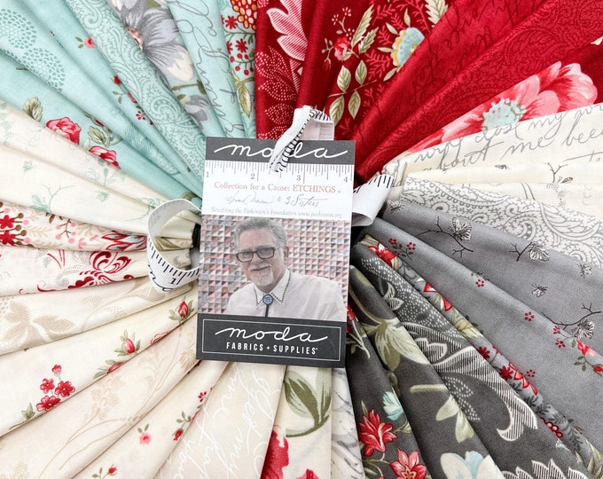 Etchings Precuts by Howard Marcus & 3 Sisters for Moda Fabrics - Etsy