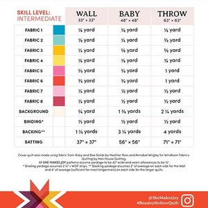 Beasley Hollow Quilt Pattern by She Makes Joy - Etsy