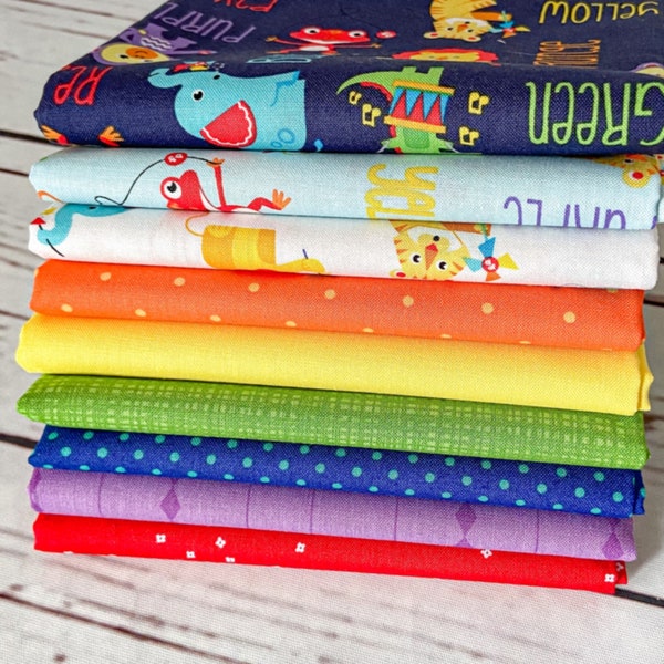 Primary Color Fabric - Etsy