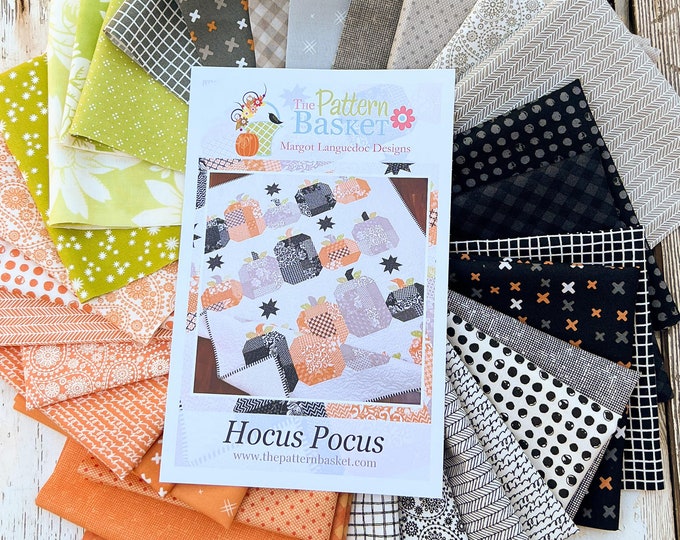 Hocus Pocus Quilt Kit Featuring the Pattern Basket - Etsy