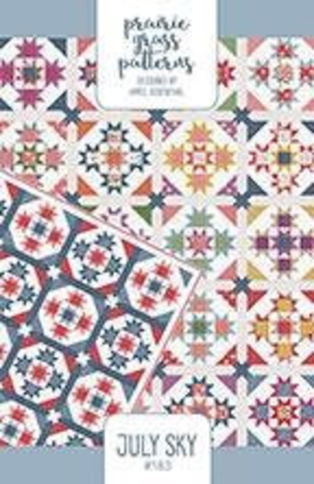 July Sky Quilt Pattern by Prairie Grass Patterns - Etsy