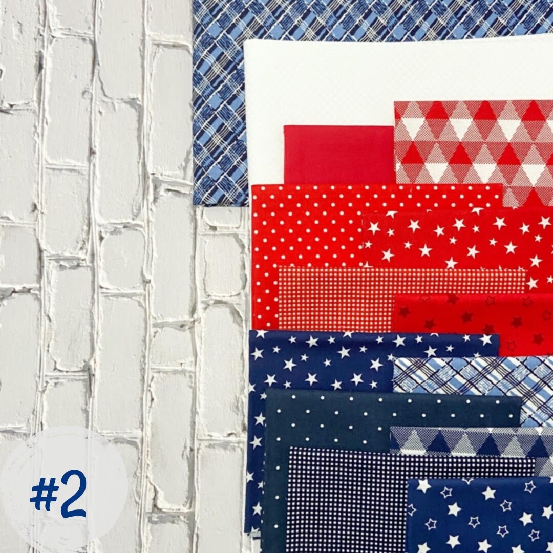 July Stars Table Runner Kit Featuring Cluck Cluck Sew | Etsy