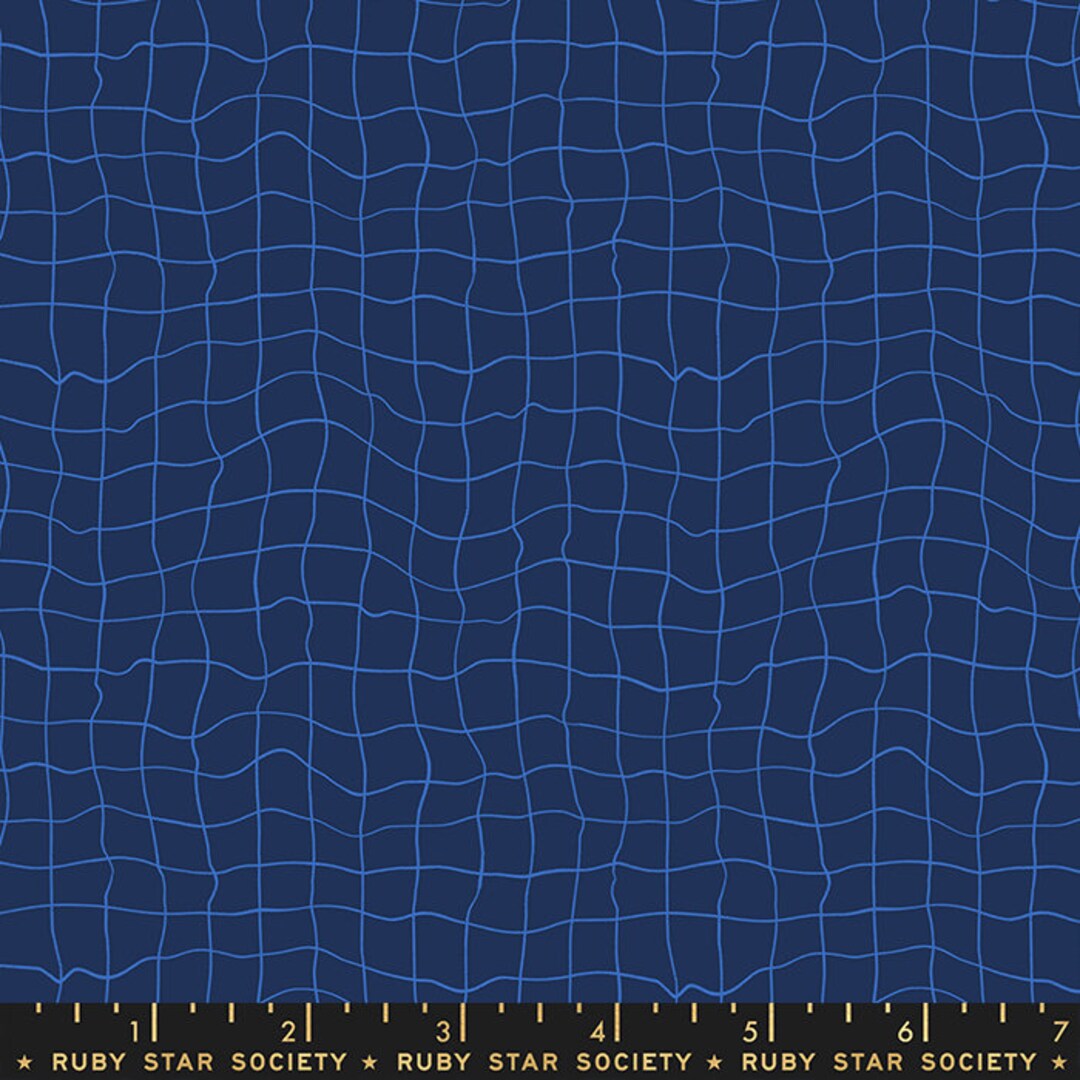 Water Pool Tiles Navy by Ruby Star Collective for Moda Fabrics - Etsy