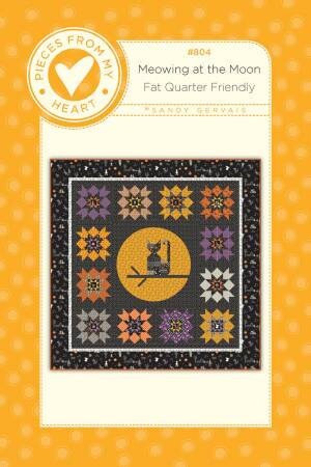 Meowing at the Moon Quilt Pattern by Laugh Yourself Into Stitches - Etsy