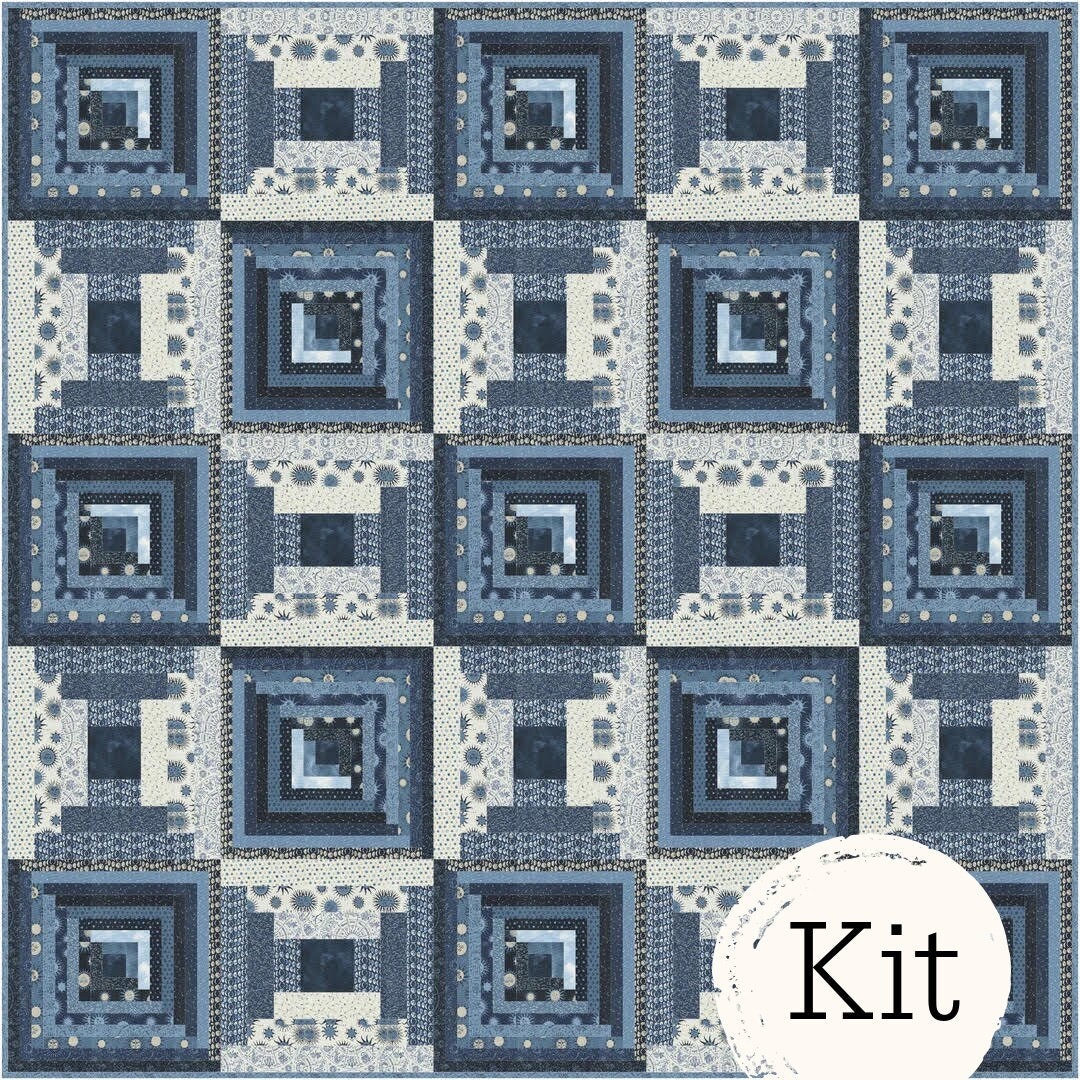 Heavenly Quilt Kit Featuring Starry Skies by Prairie Grass Patterns - Etsy
