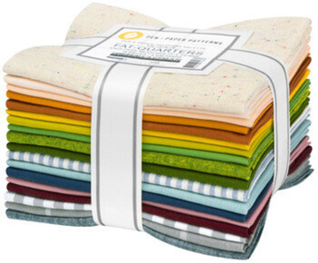 Pen & Paper Patterns Palette Fat Quarter Bundle - Etsy