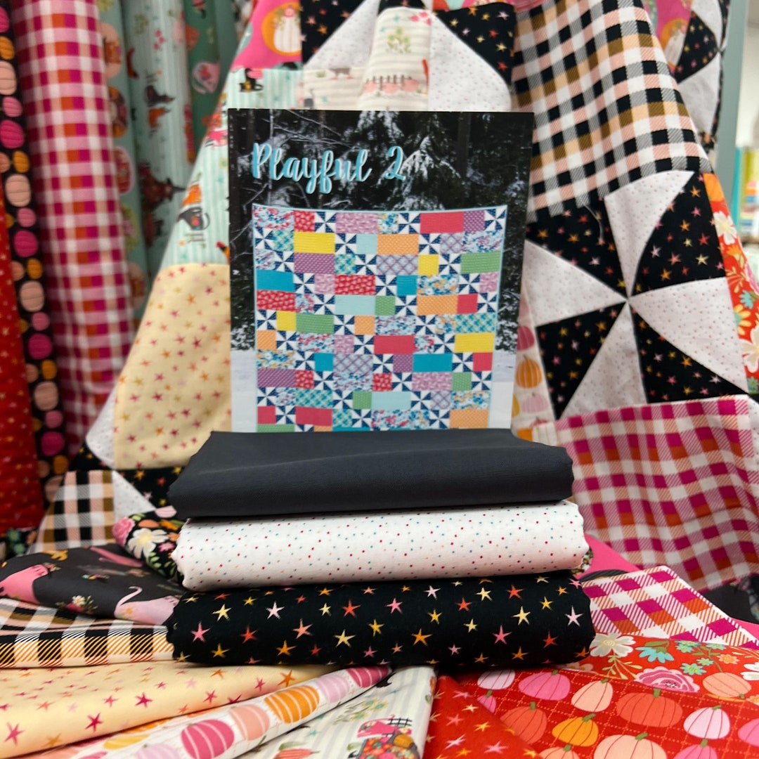 Kitty Loves Candy Playful 2 Quilt Kit Featuring Cluck Cluck Sew - Etsy