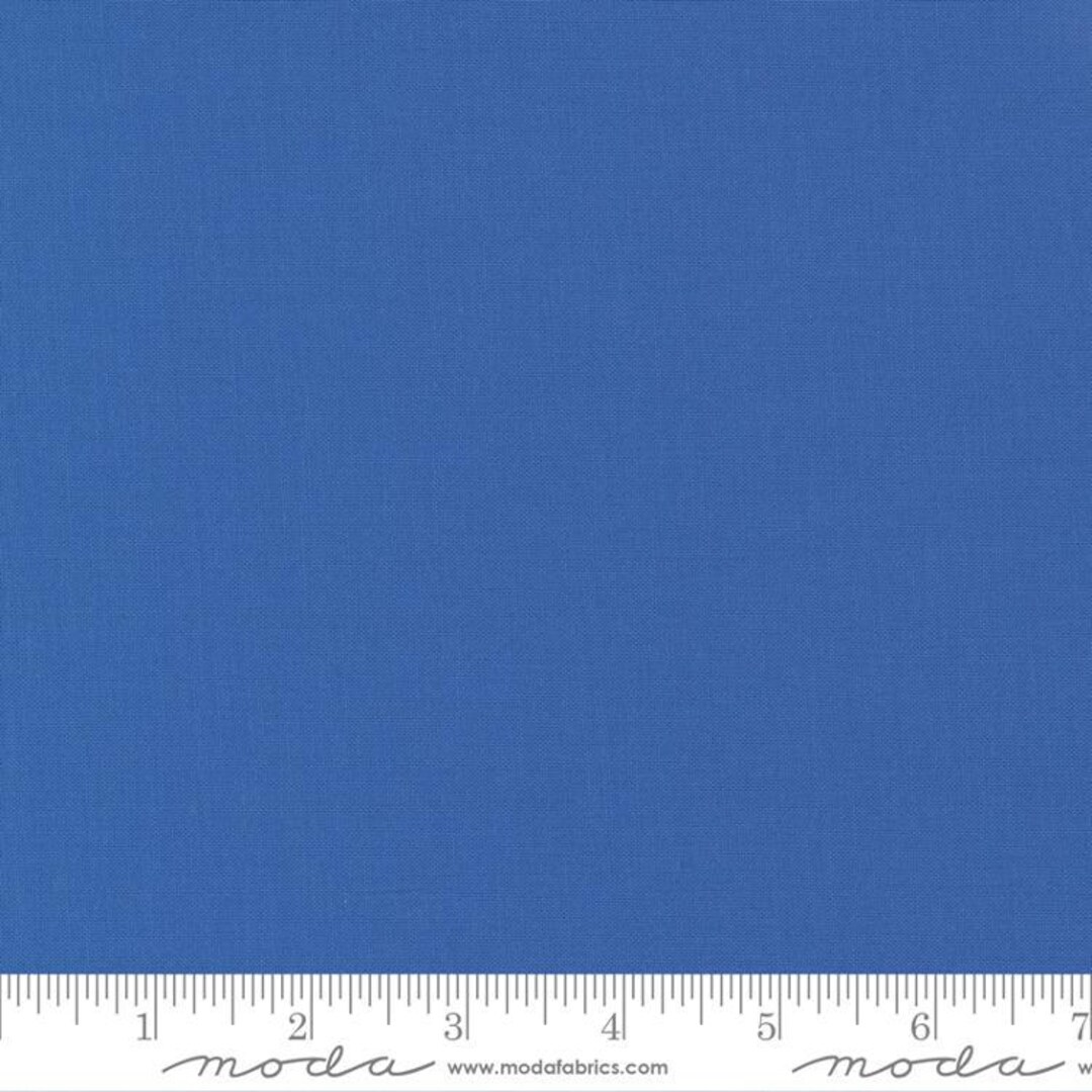 Bella Solids Cobalt From Moda Fabrics - Etsy