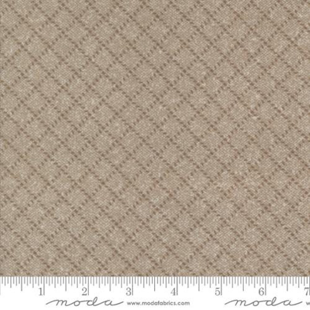 Farmhouse Flannels III Diamond Grid Cocoa by Primitive Gatherings for ...