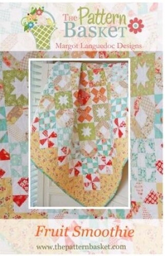 Fruit Smoothie Quilt Pattern by the Pattern Basket | Etsy