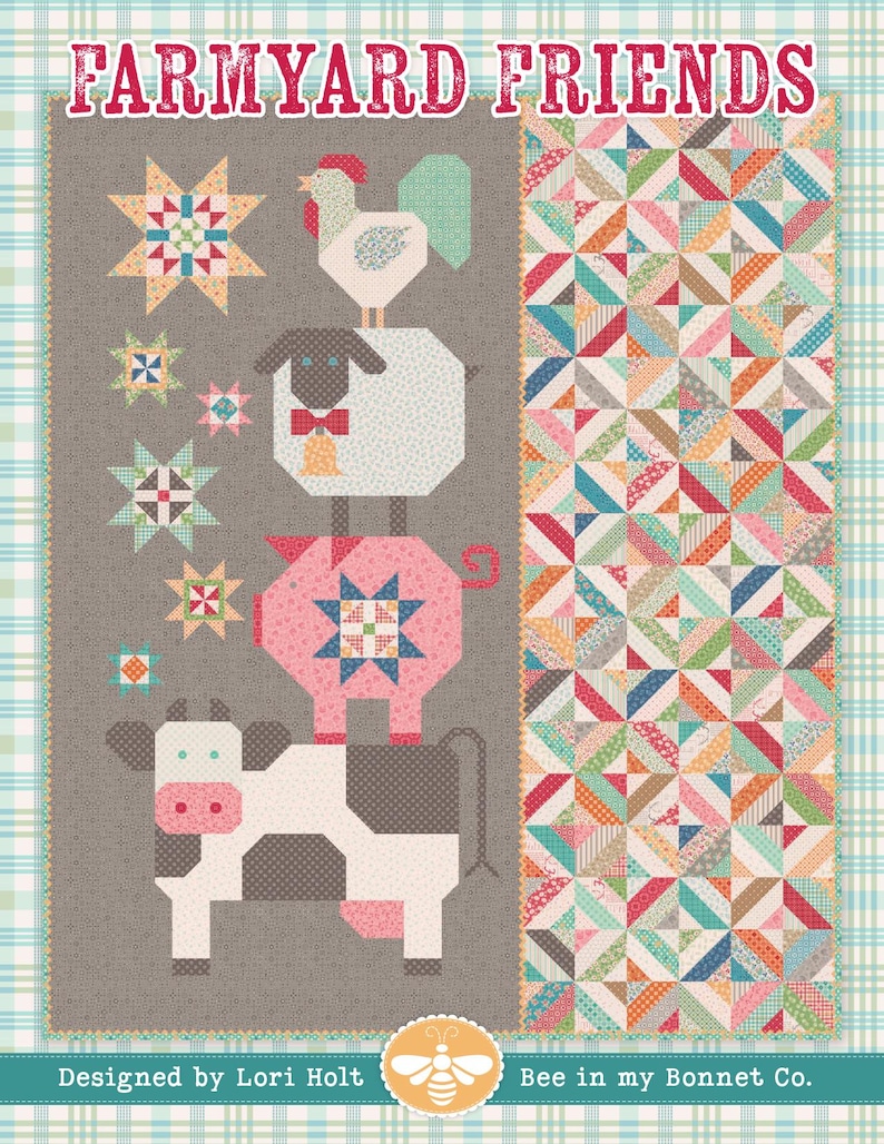 Farmyard Friends Quilt Pattern by It's Sew Emma - Etsy