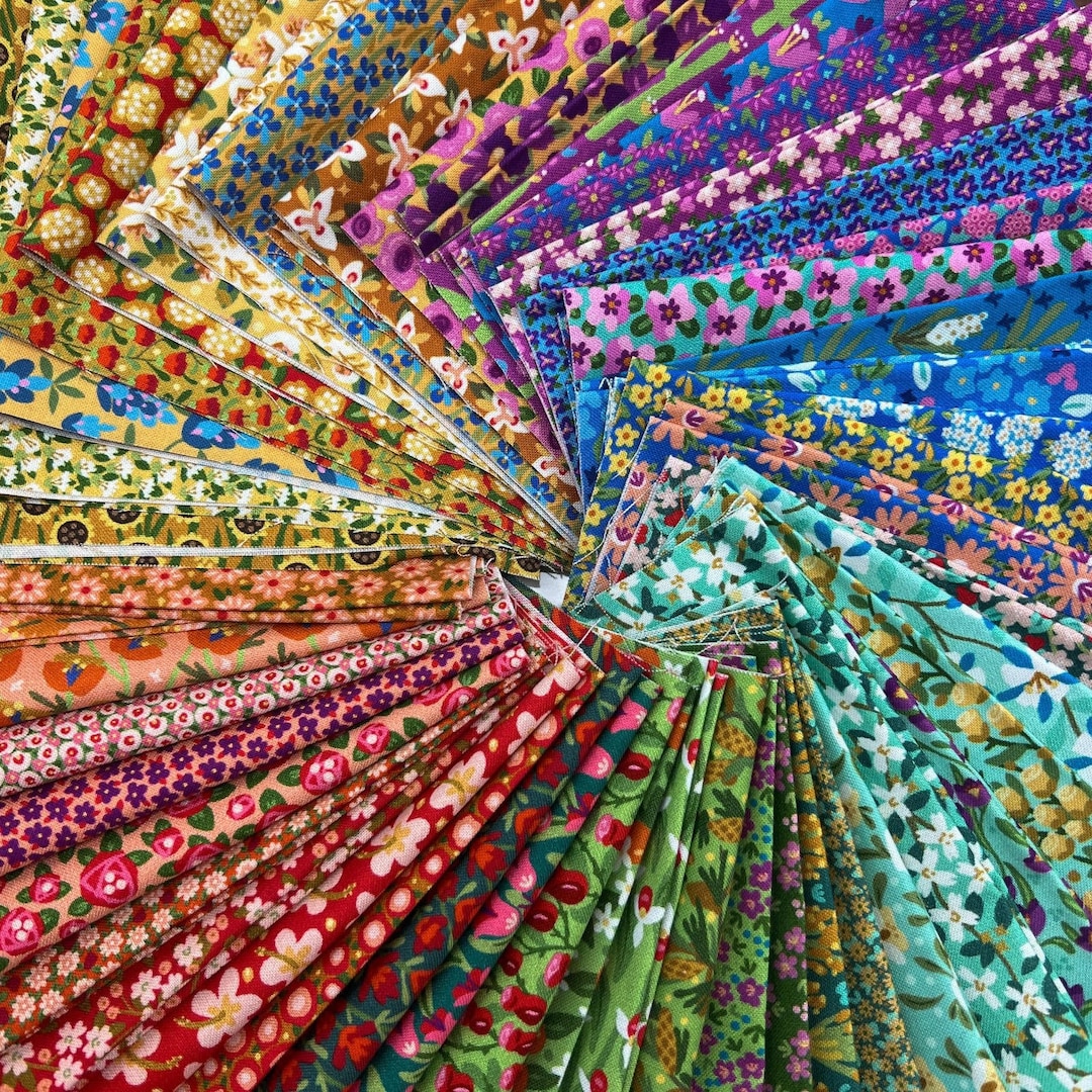 Floral States of America Precut Bundles From Andover Fabrics - Etsy