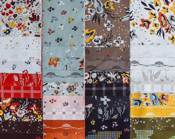 Etchings Precuts by Howard Marcus & 3 Sisters for Moda Fabrics - Etsy