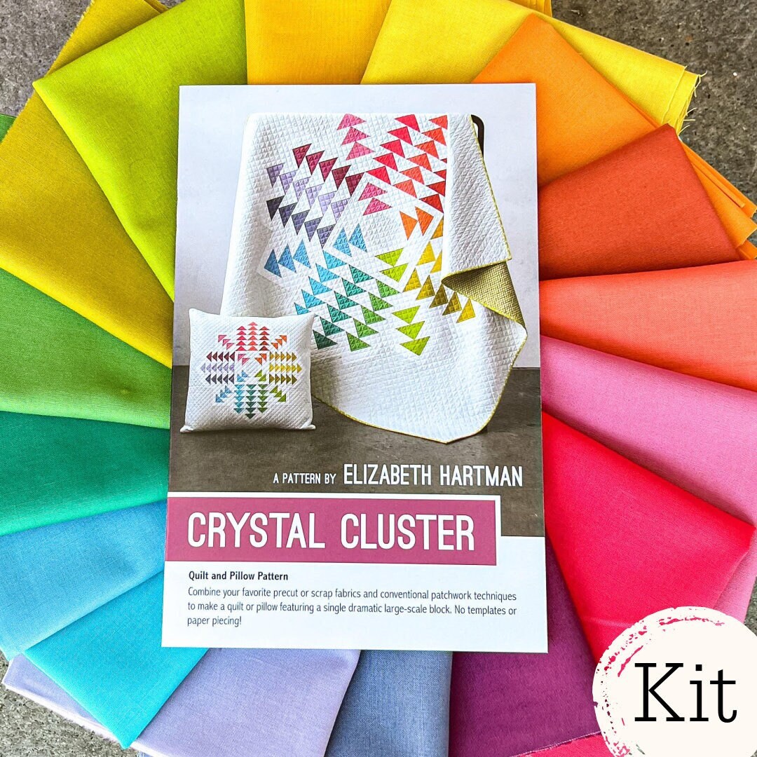 Crystal Cluster Baby Quilt Kit - Etsy