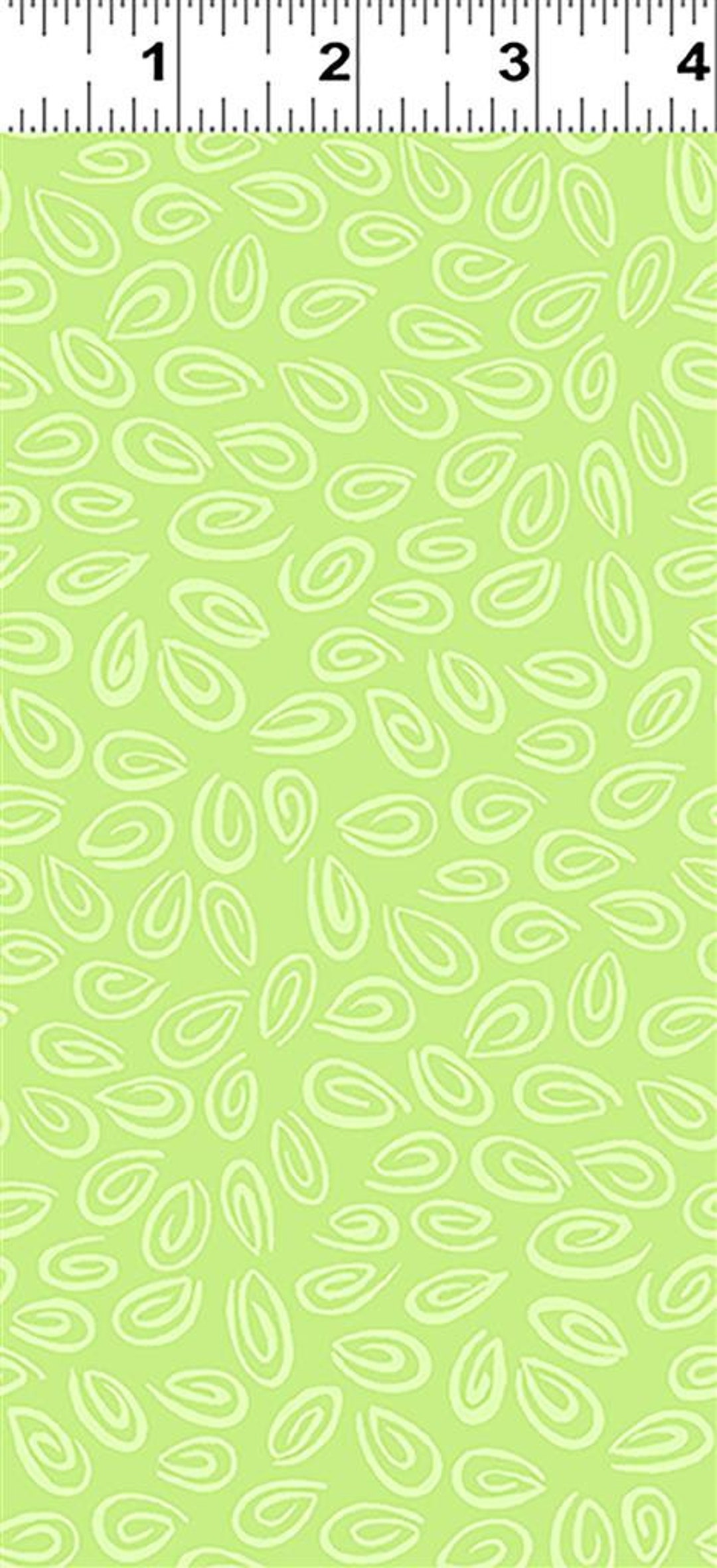 Swirls Medium Green by Susybee Basics From Clothworks - Etsy