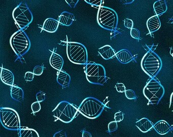 Dna Crisscross Fabric Dna Candy by Snork Science DNA - Etsy