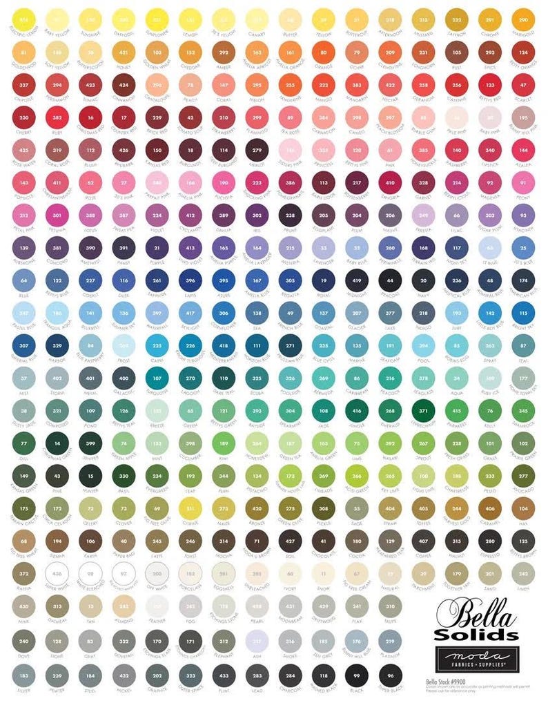Bella Solid Almond From Moda Fabrics - Etsy