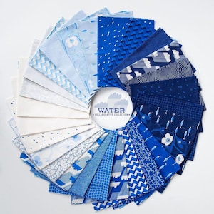 Water Rainclouds Royal Blue by Ruby Star Collective for Moda Fabrics - Etsy