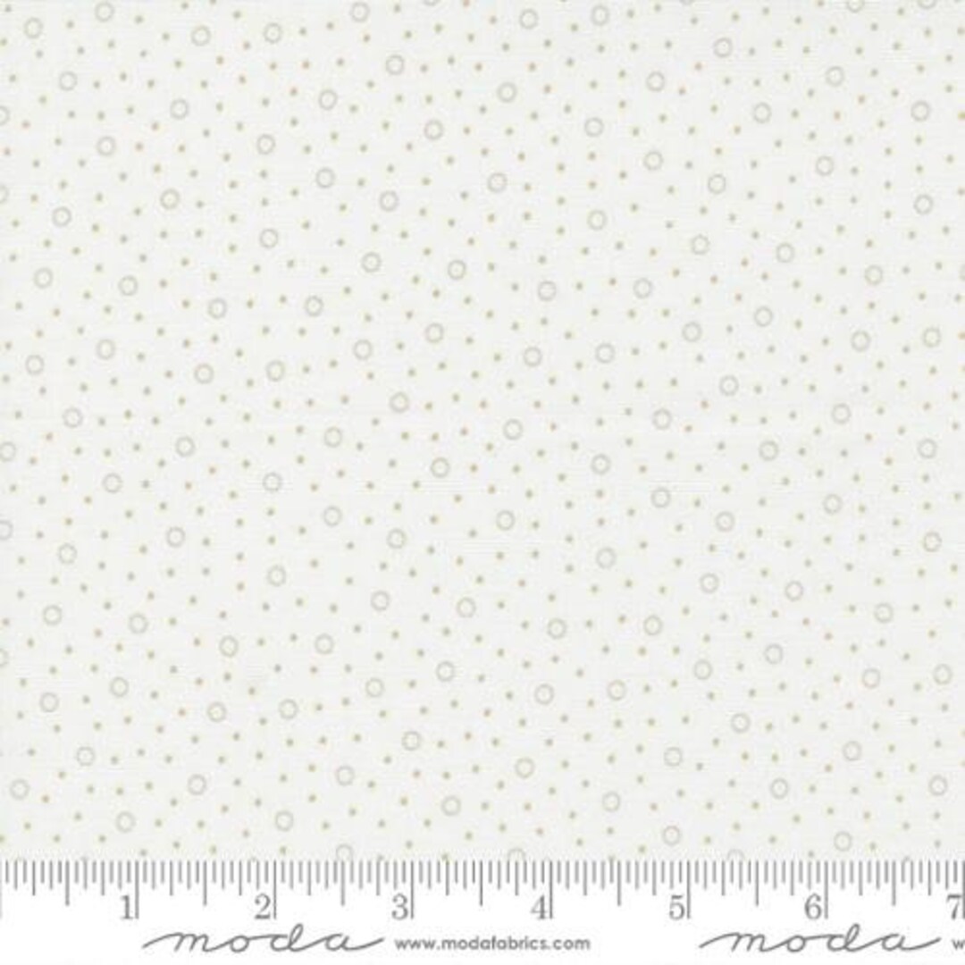 Mix It up Dottie Dots off White Tan by Moda Fabrics END OF BOLT - Etsy
