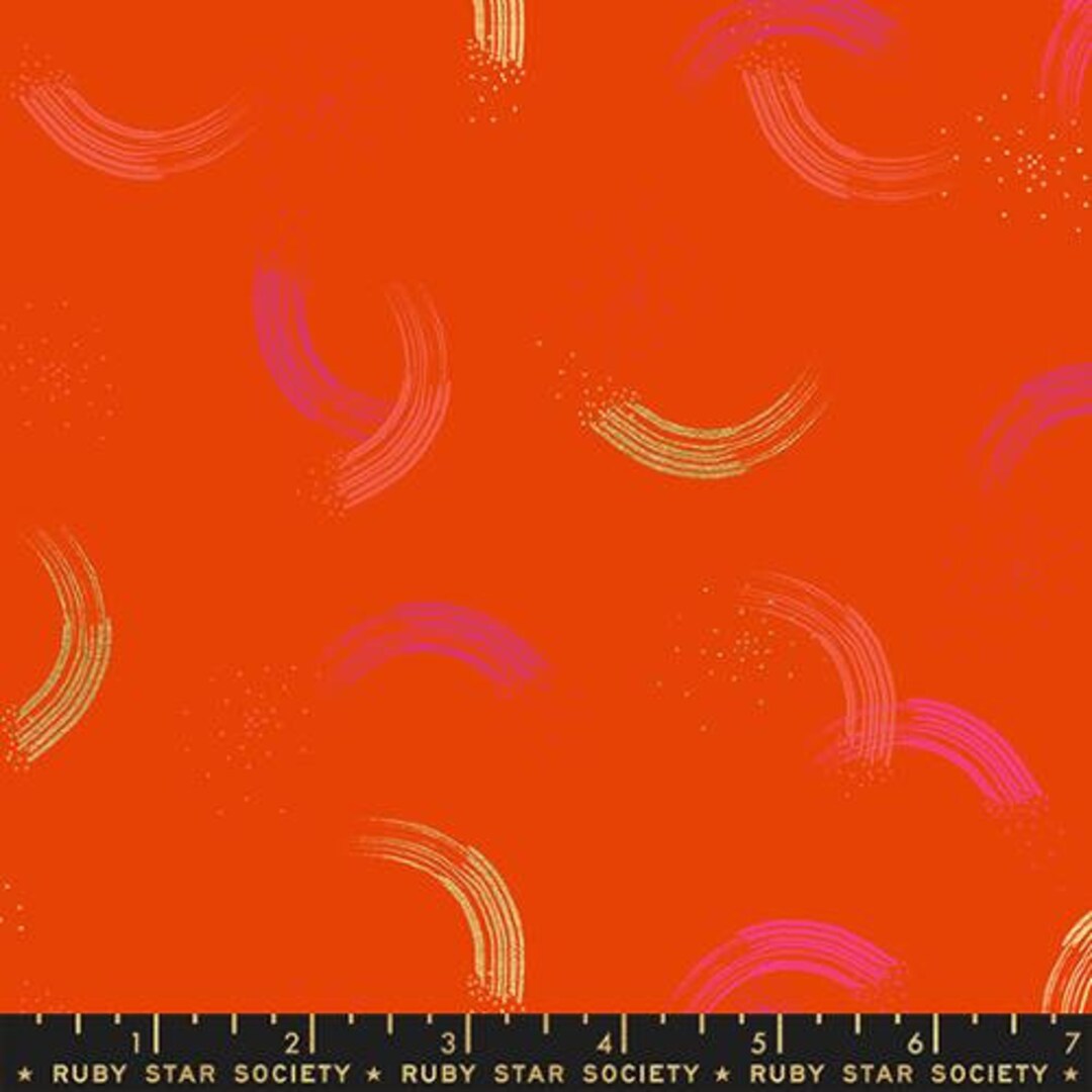 Twirl Fire Metallic From Ruby Star Society - Etsy