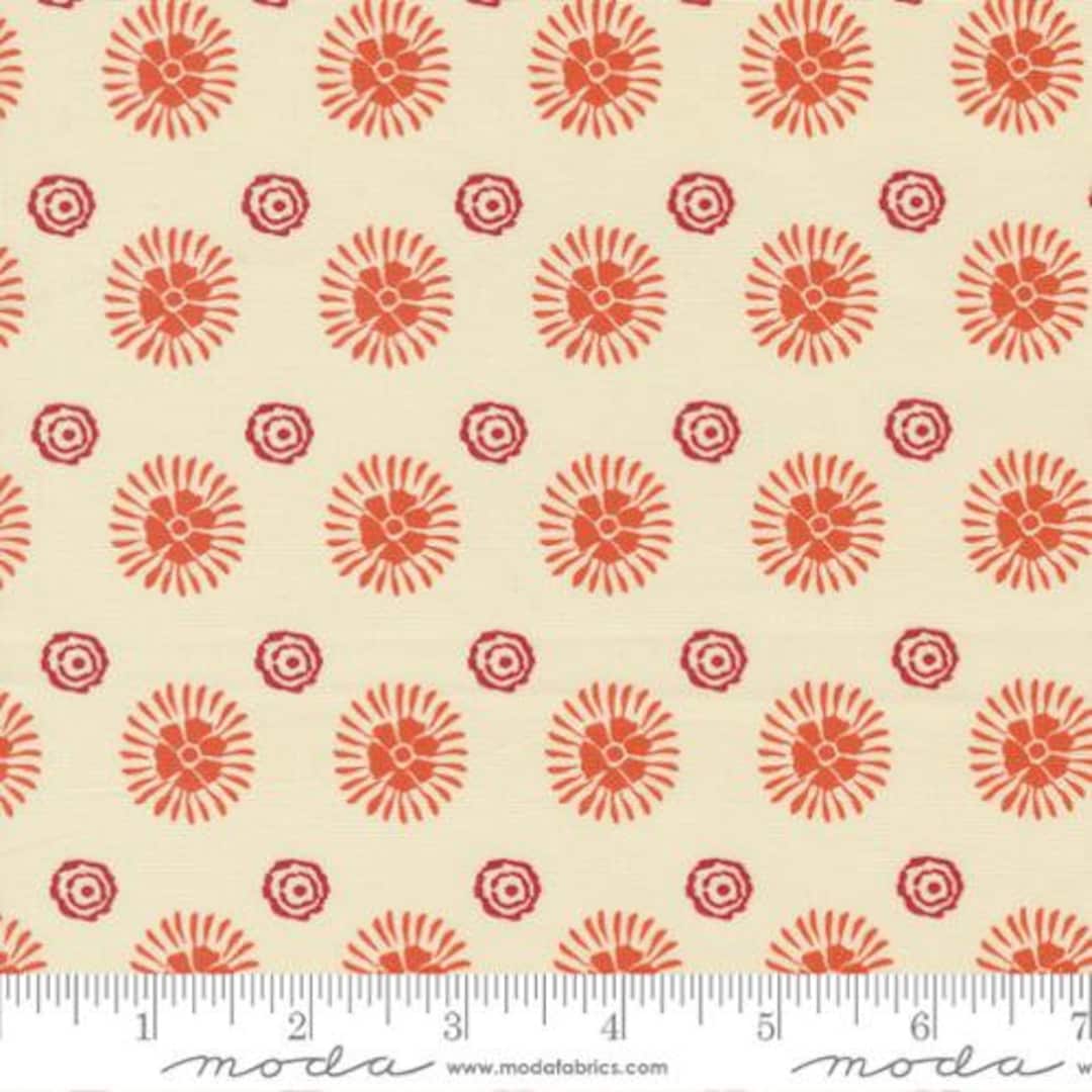 Cadence Dots Cream Rust by Crystal Manning for Moda Fabrics - Etsy