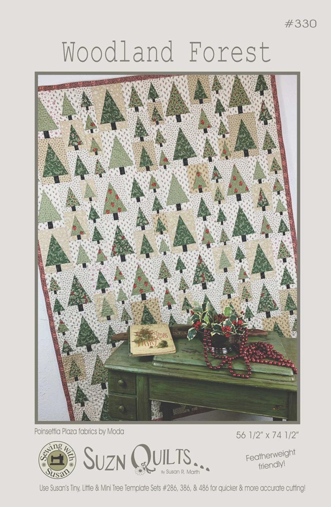 Woodland Forest Quilt Pattern by Suzn Quilts - Etsy