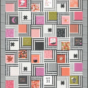 The Web Quilt Kit Featuring Hey Boo by Lella Boutique - Etsy