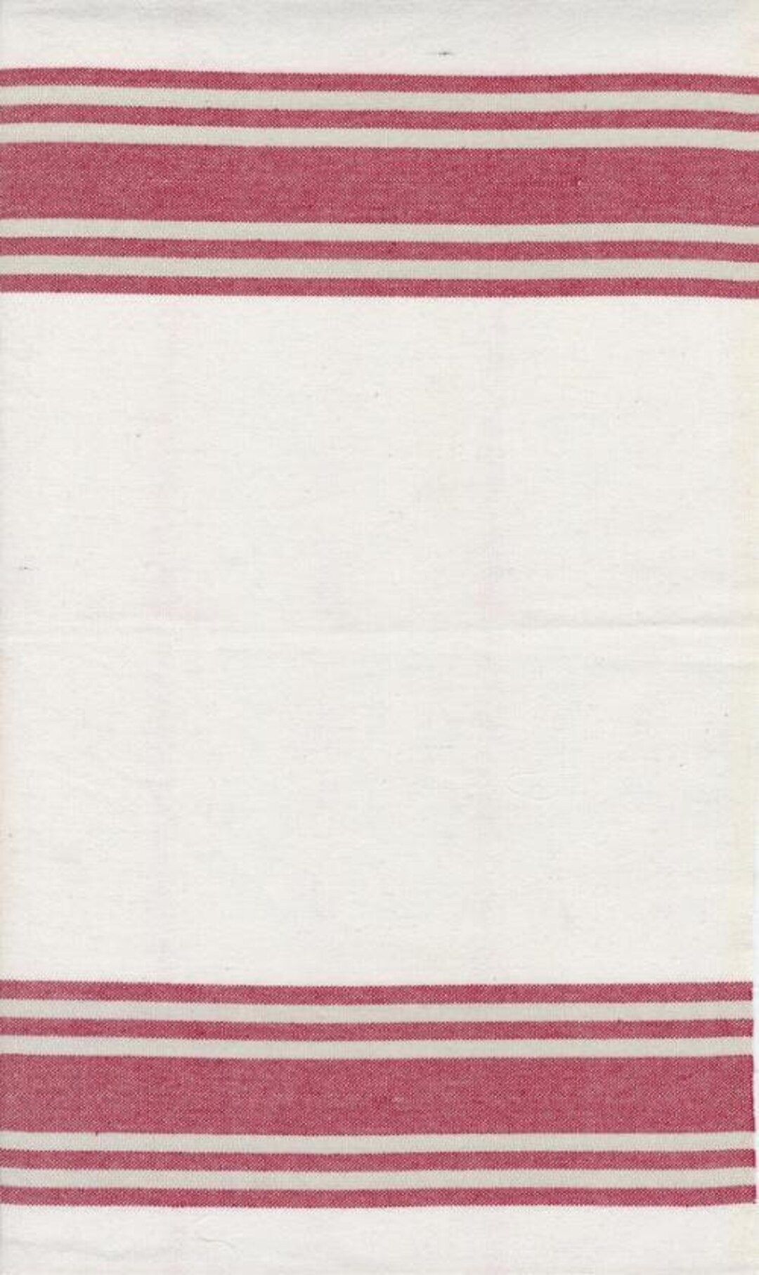 18" Enamoured White Red Woven Toweling by Pieces to Treasure for Moda ...