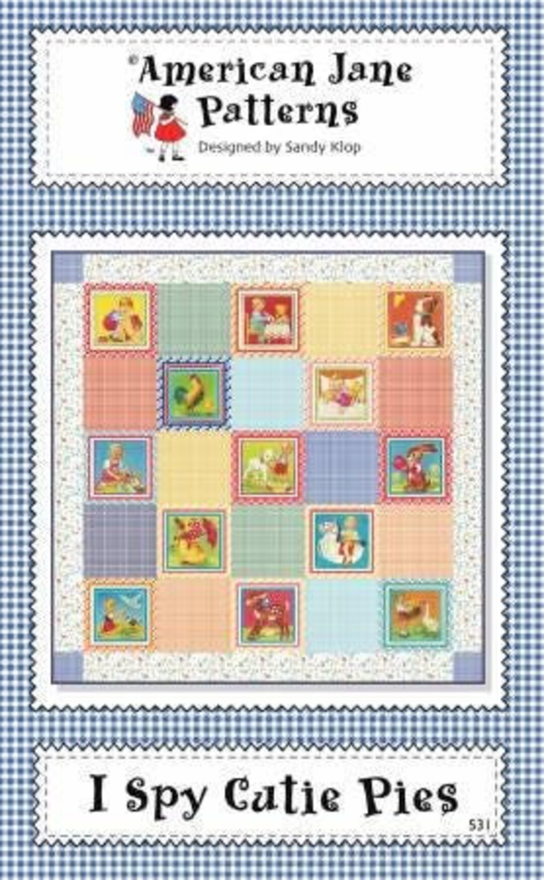 I Spy Cutie Pie Quilt Pattern From American Jane Patterns - Etsy