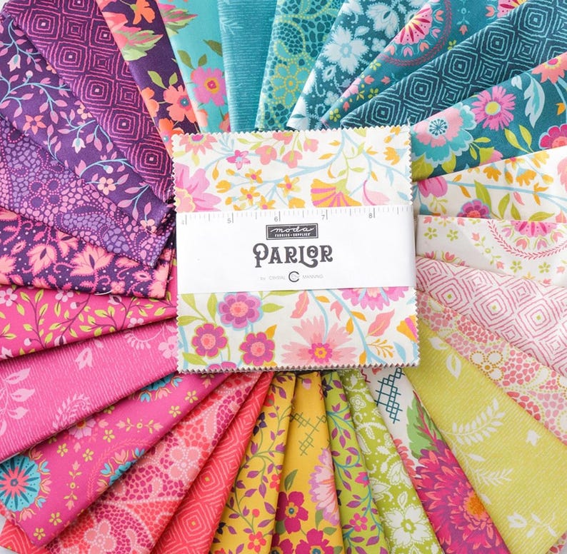 Parlor Precuts by Crystal Manning for Moda Fabrics - Etsy