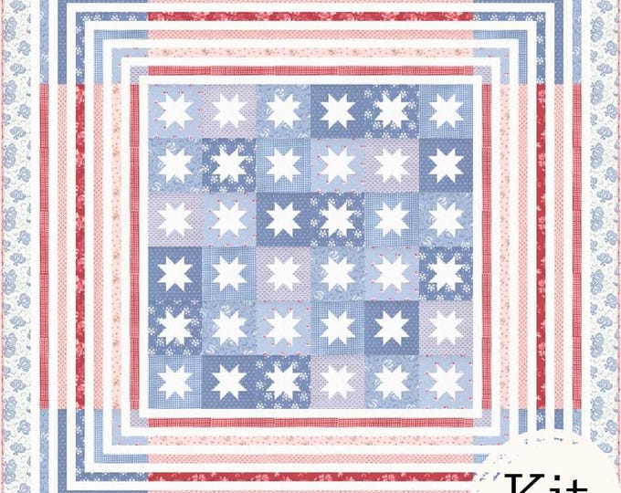 Mini Brightly Evergreen Quilt Kit - Etsy