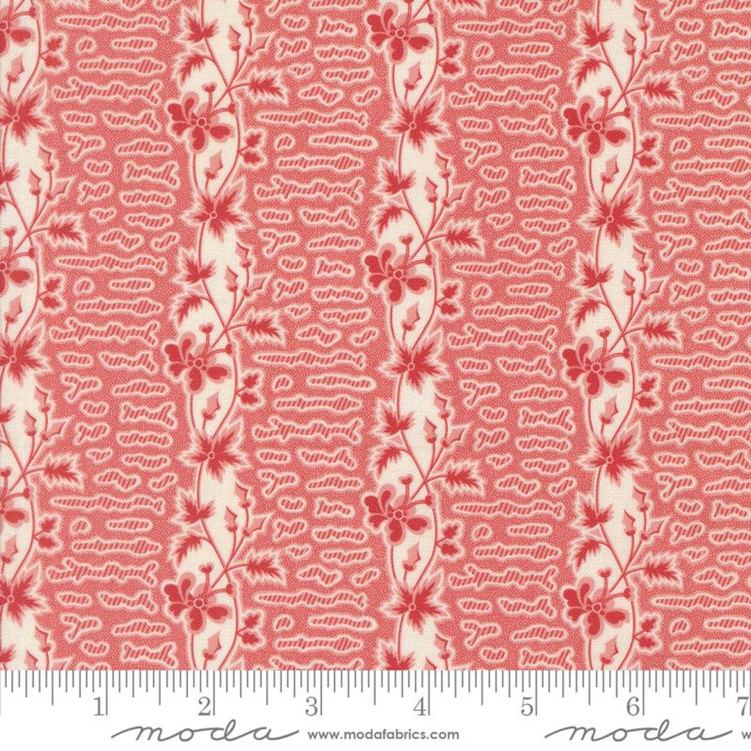 Sallys Stitches Honey Sweet Pink by Betsy Chutchian for Moda Fabrics - Etsy