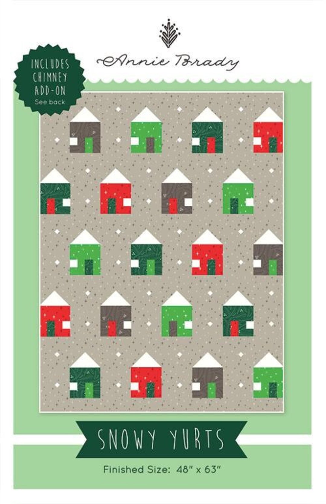 Snowy Yurts Quilt Pattern From Annie Brady - Etsy