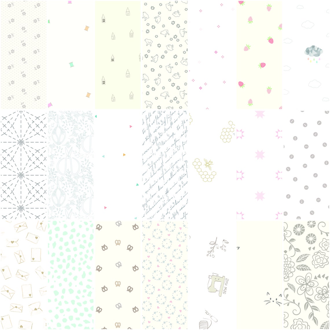 Hush Hush 2 Cloud Cover for Riley Blake Fabrics - Etsy