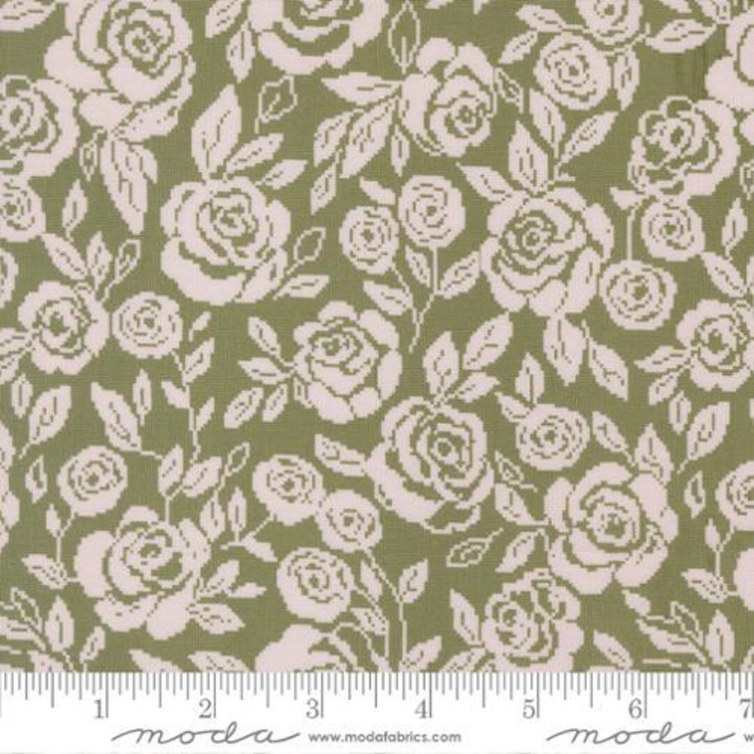 Wild Honey Monofloral Fern by Lella Boutique for Moda Fabrics - Etsy