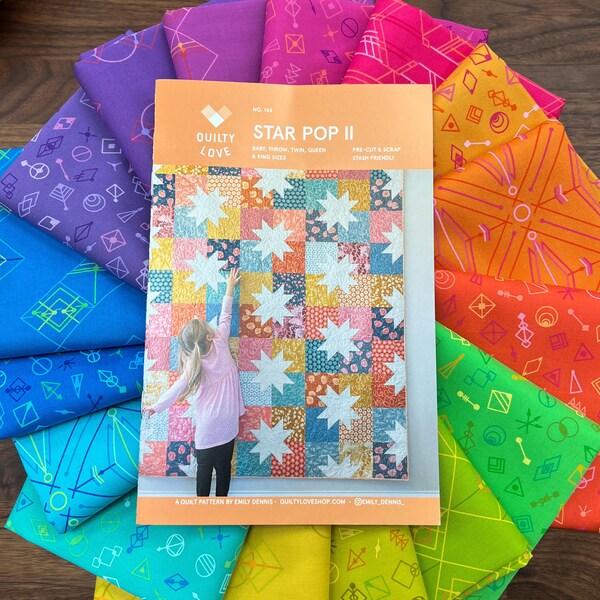 Star Pop Quilt Kit - Etsy