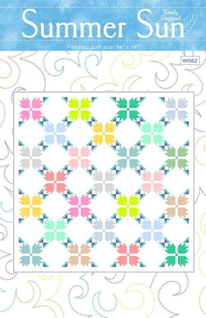 Summer Sun Quilt Pattern From Wendy Sheppard - Etsy