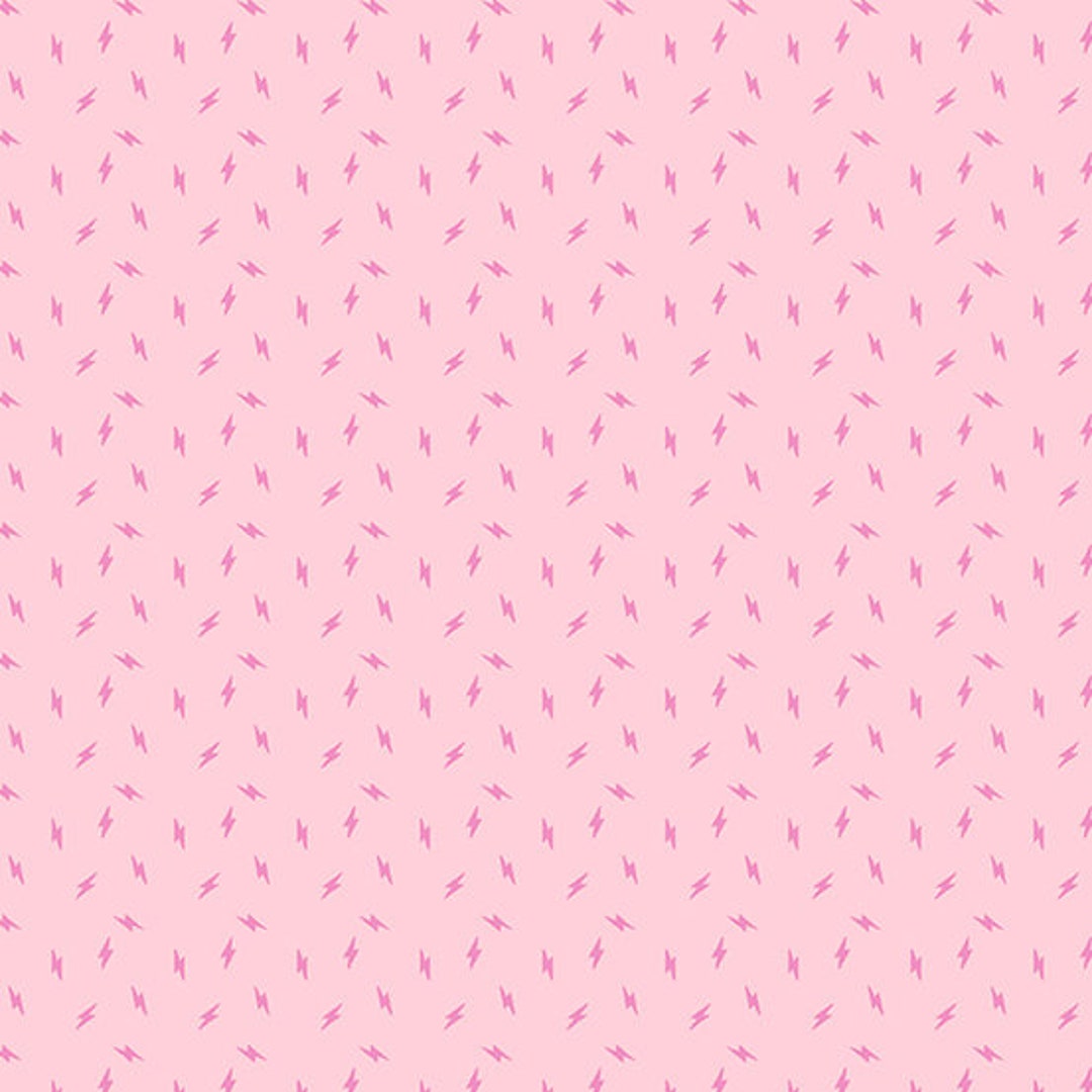 Atomic Fluff Lightning Bolt by Libs Elliott for Andover Fabrics END OF ...