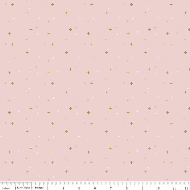 Sparkler Baby Pink Sparkle for Riley Blake Designs - Etsy