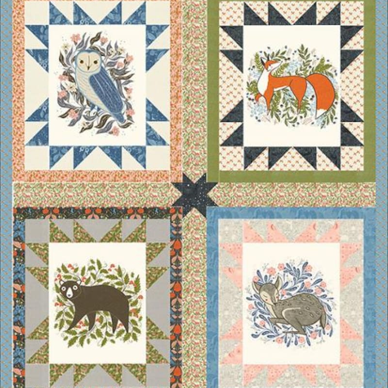 Floral Quilt Pattern - Etsy