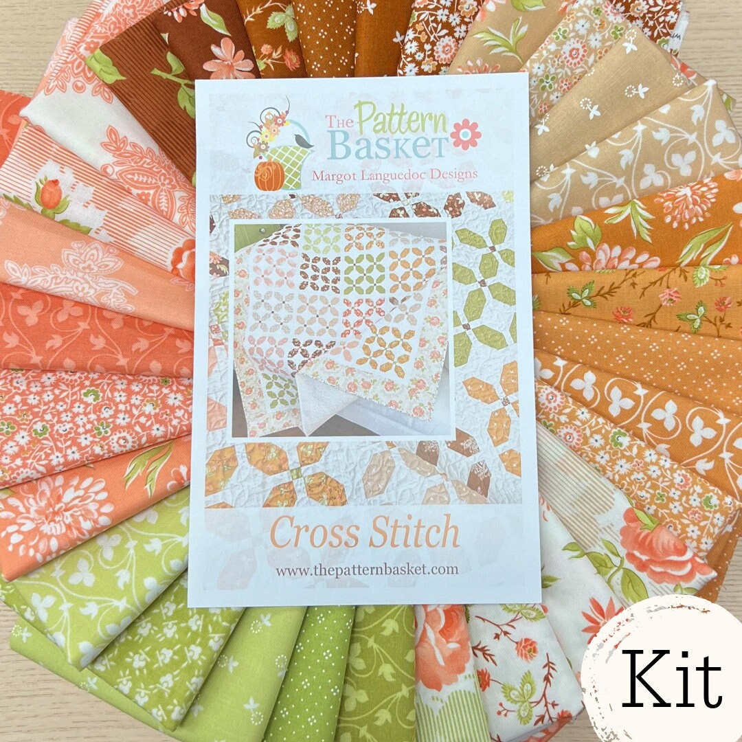 Cross Stitch Quilt Kit Featuring Fig Tree Co. - Etsy