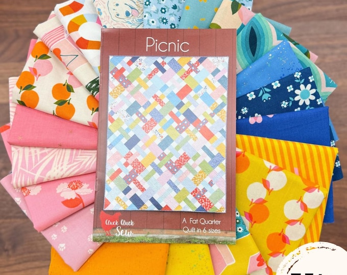 Mini Brightly Evergreen Quilt Kit - Etsy