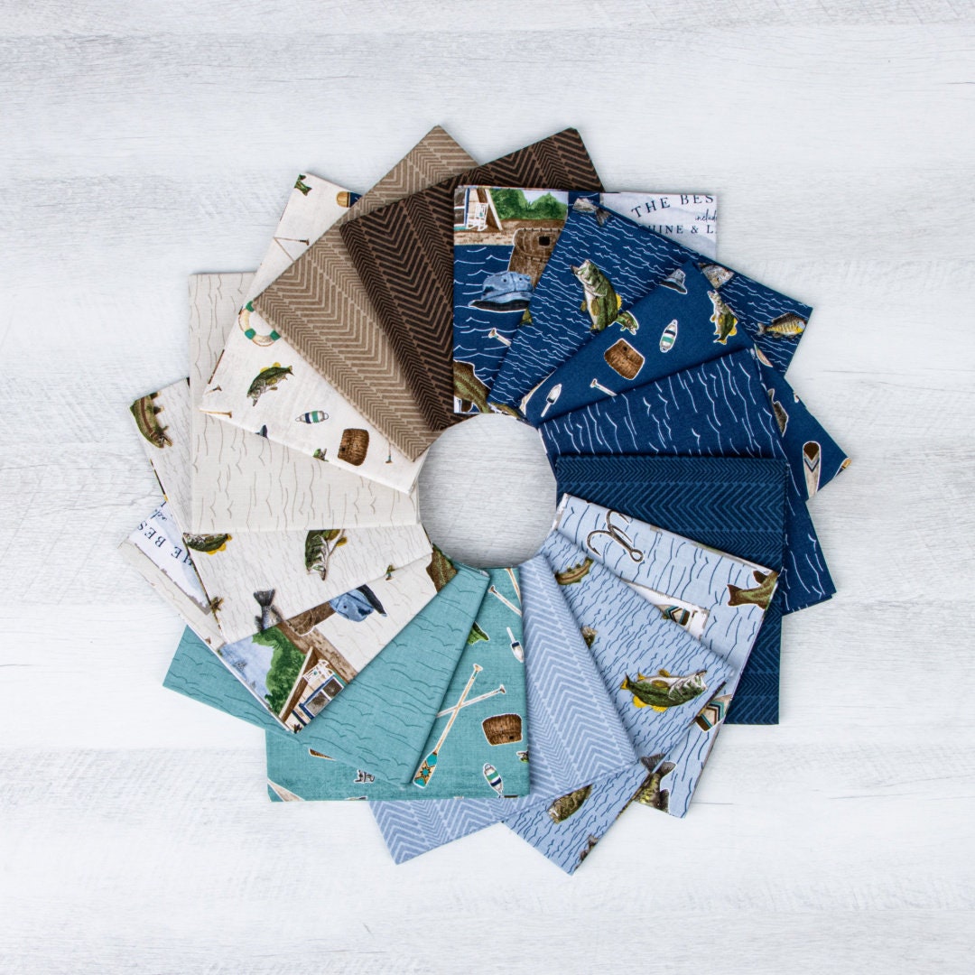 Wake at the Lake Precuts by Tara Reed for Riley Blake Designs - Etsy