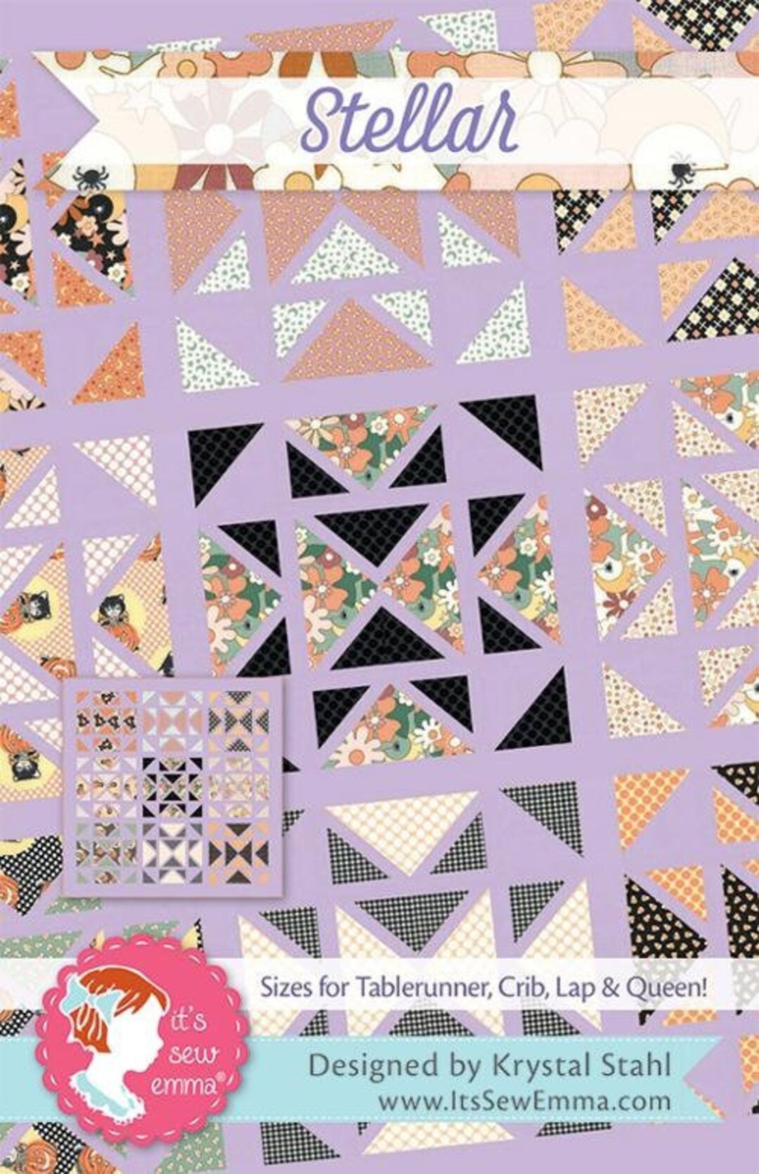 Stellar Quilt Pattern by It's Sew Emma - Etsy