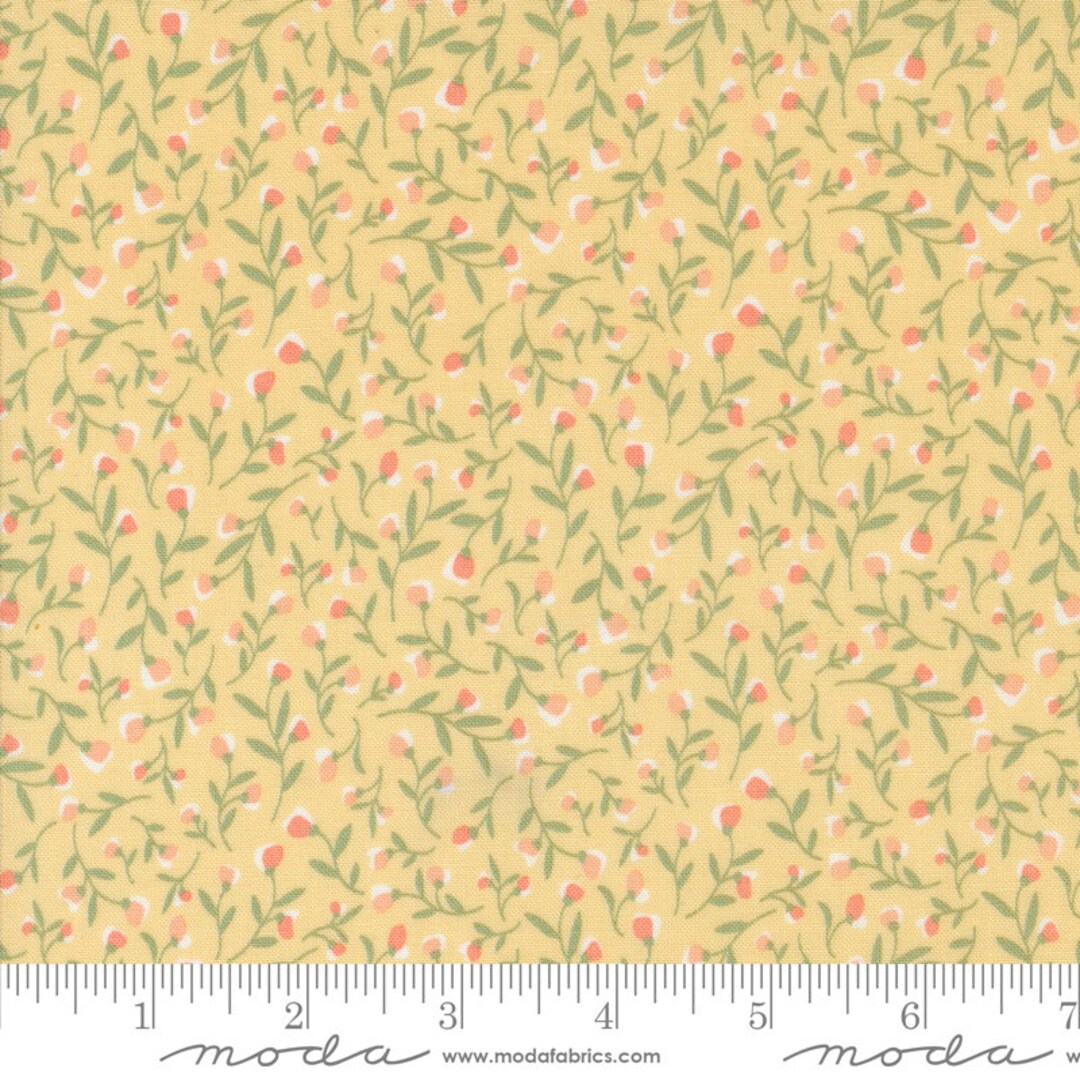 Flower Girl Meadow Buttermilk by My Sew Quilty Life for Moda Fabrics - Etsy
